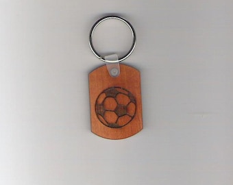 Enamel Soccer Ball Keychain - Etsy