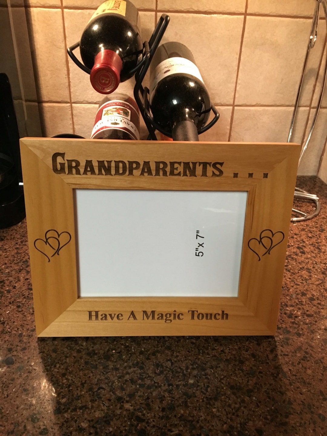 Laser Engraved Grandparents Wood Photo Picture Frame 5" X 7" - Etsy