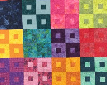 Batik Lap Quilt - Etsy