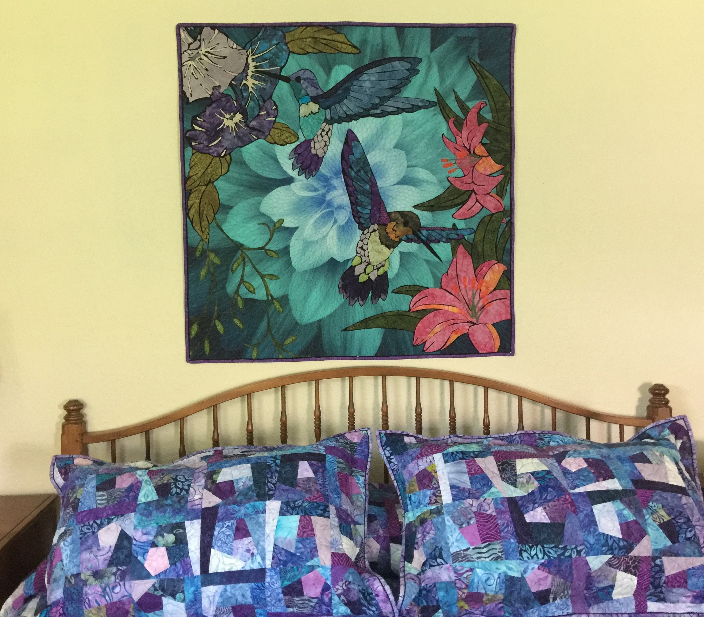 Hummingbird Lane, Wall Art - Etsy