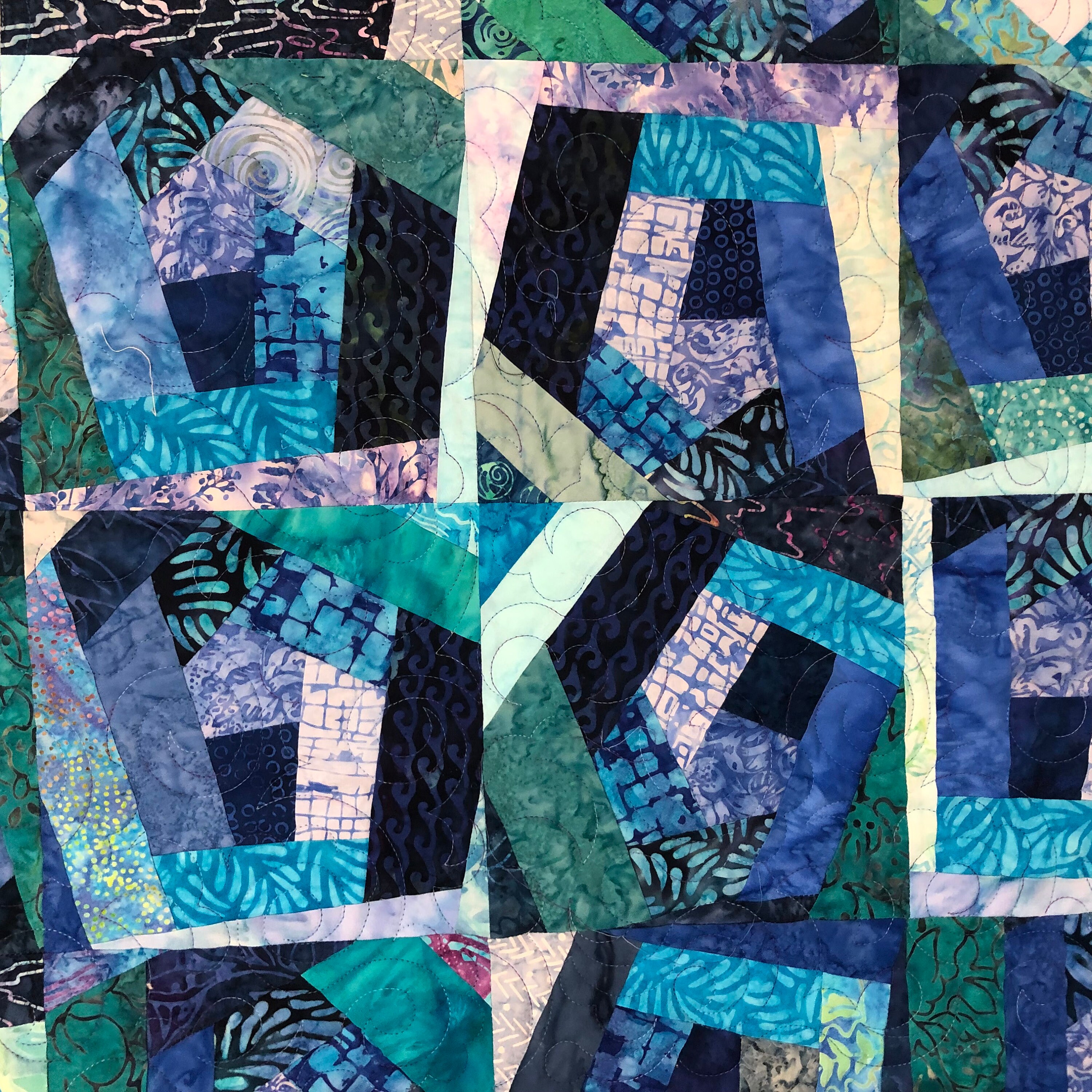 Blue Moon, Quilt - Etsy