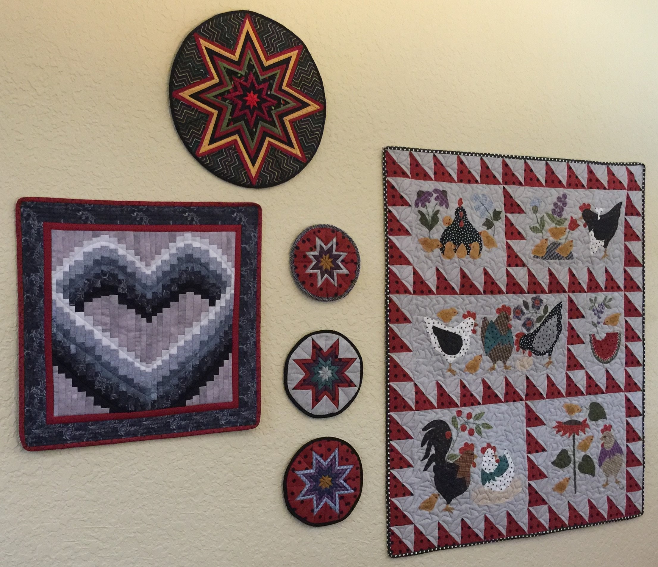 Here a Chick, There a Chick Wall Quilt - Etsy