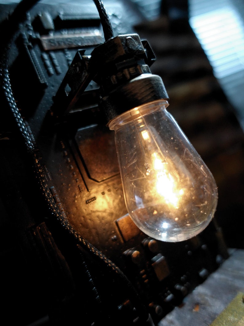 Cyberpunk Gothic Table Lamp - Etsy