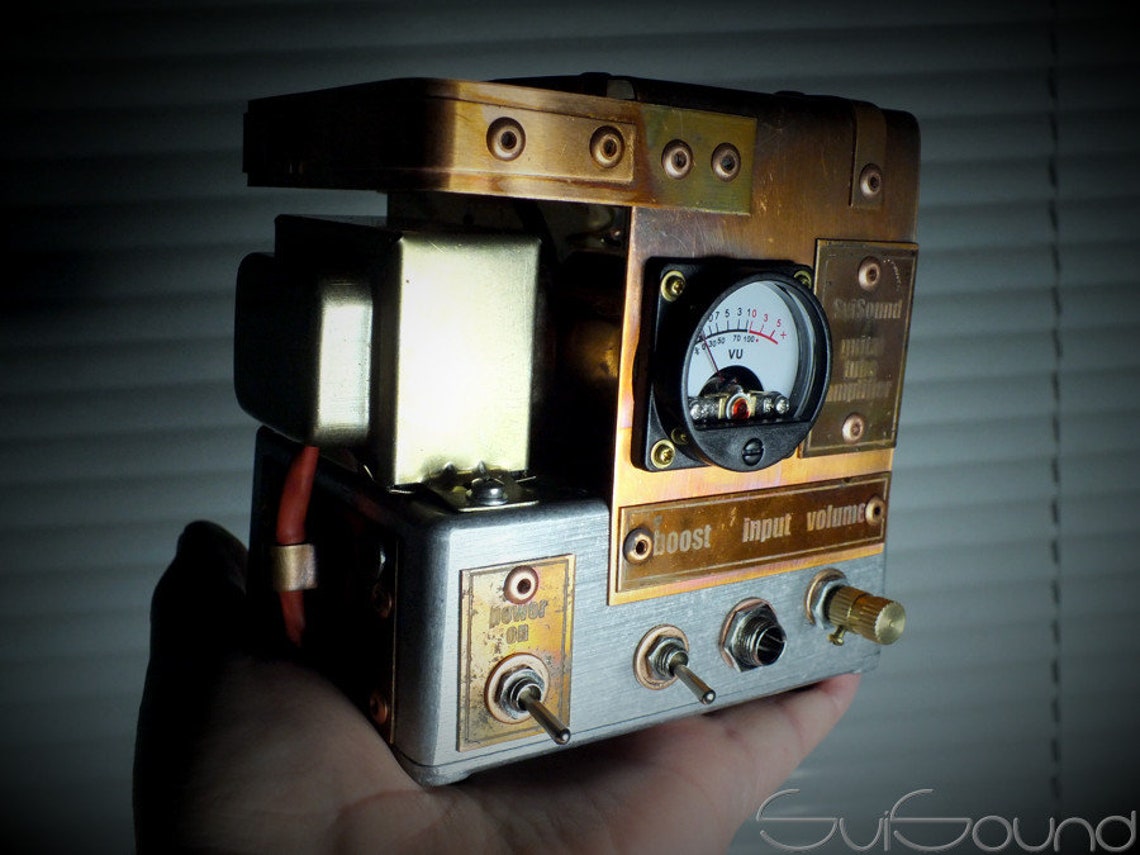 Guitar Tube Amplifier warm Copper - Etsy
