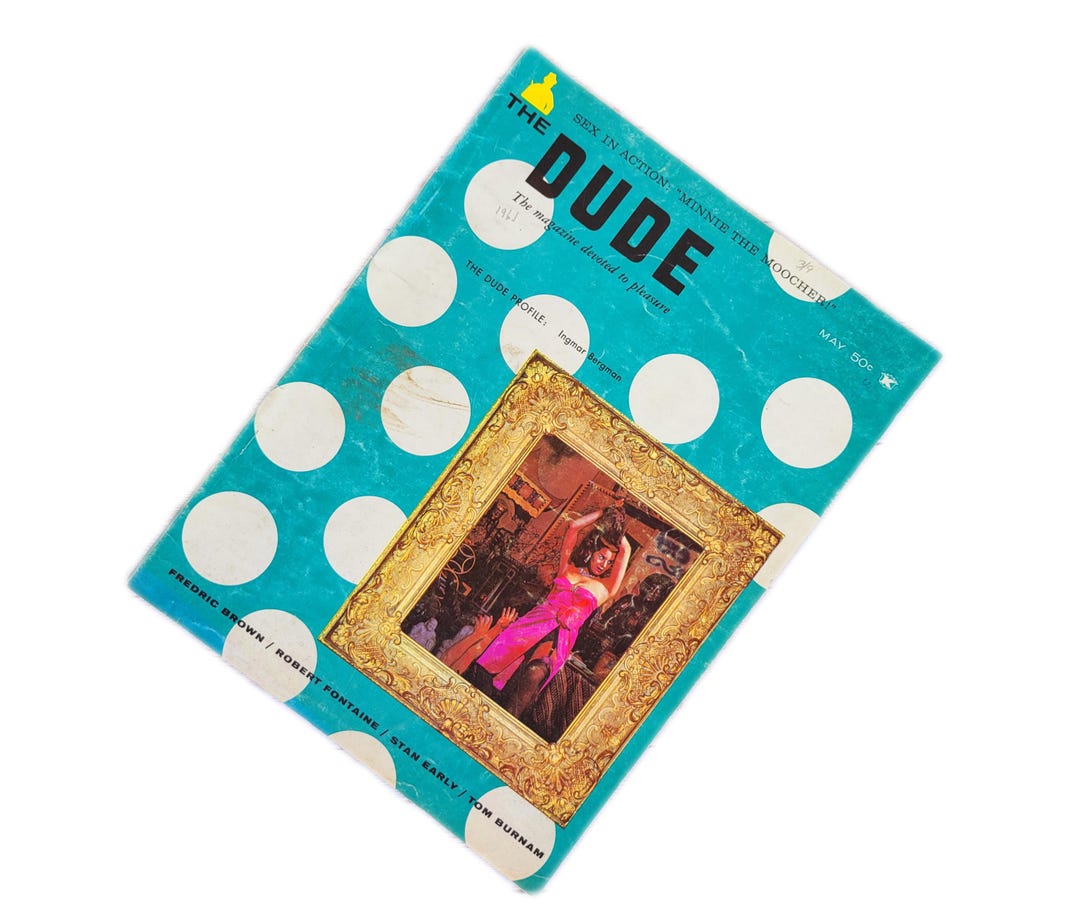 Dude Magazine 1961 - Etsy