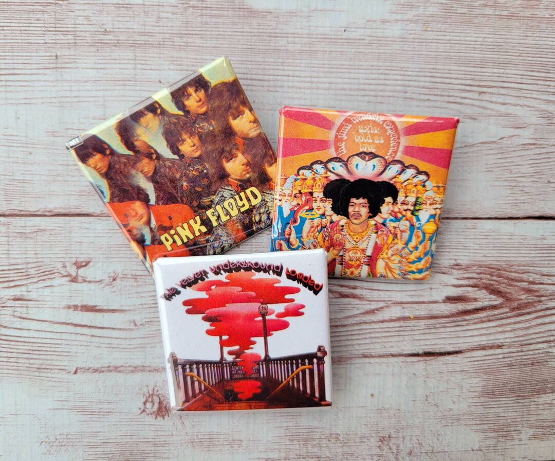 Album Cover Appreciation Pin Set - Etsy