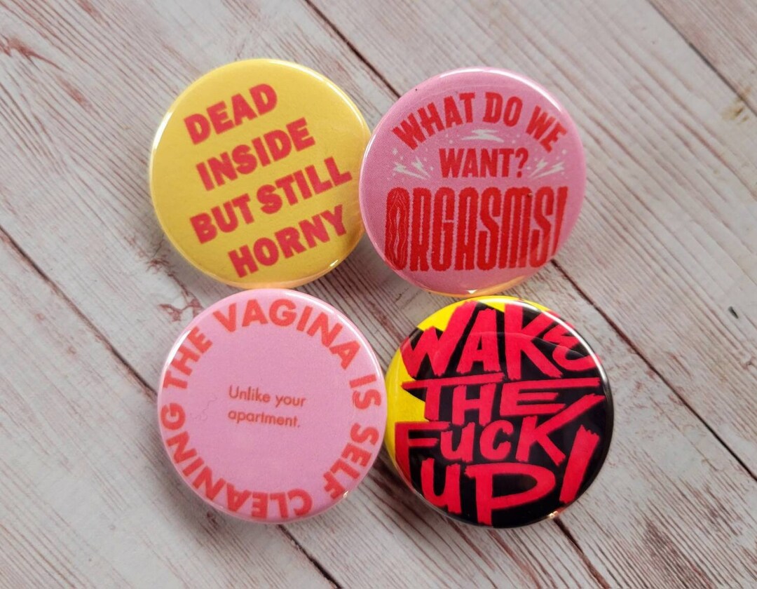 Wake up Pin Set - Etsy