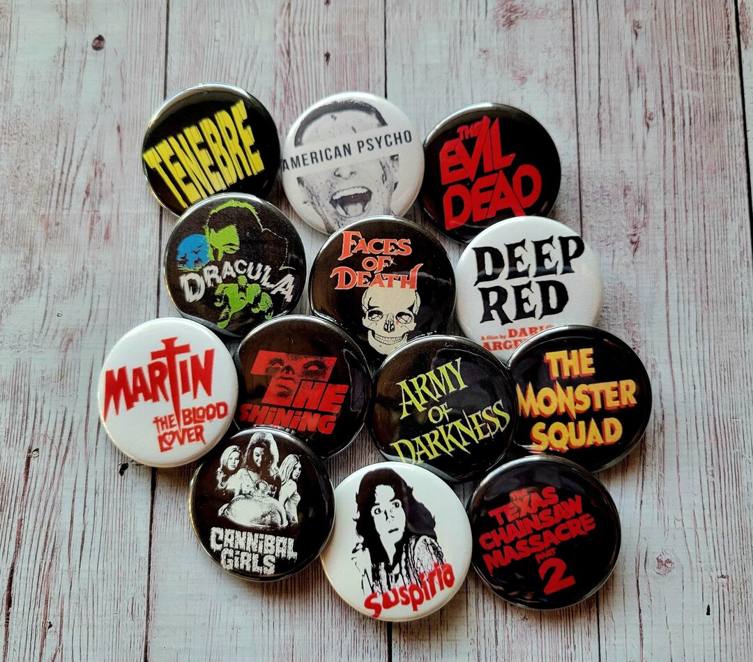 Horror Lovers Pin Set - Etsy