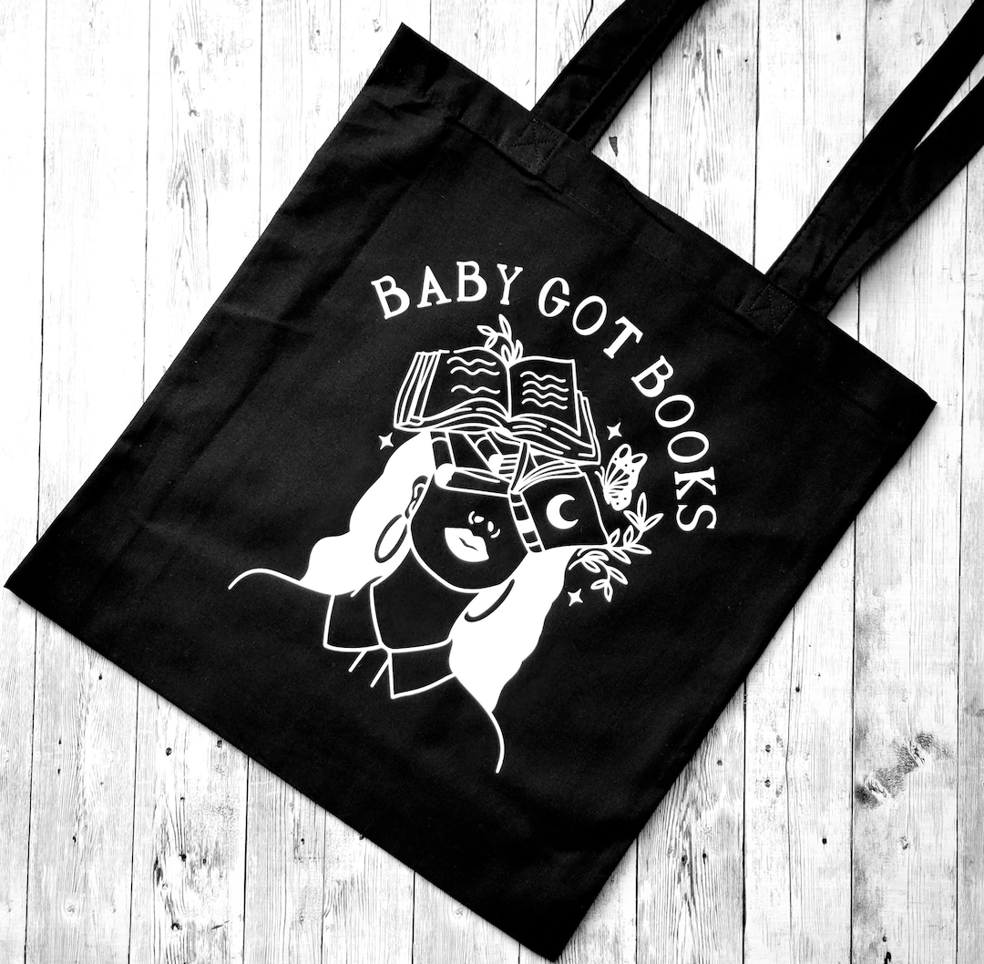 Baby Got Books Tote Bag - Etsy