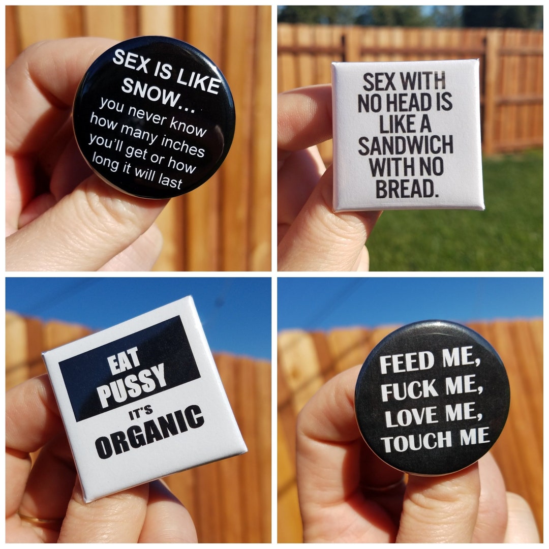 Sex Is Fun Pin Set Etsy
