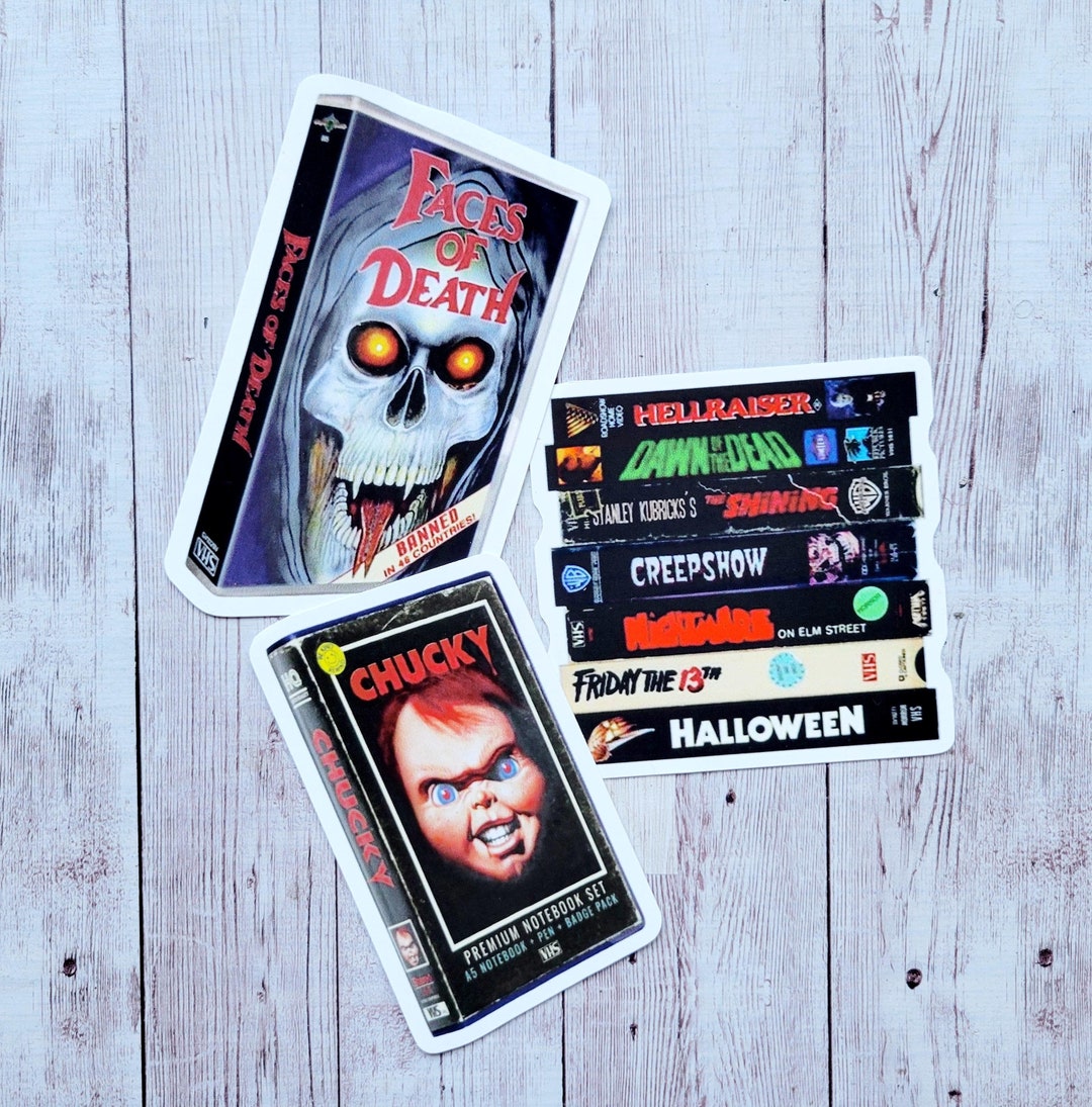 Horror Appreciation Sticker Pack - Etsy