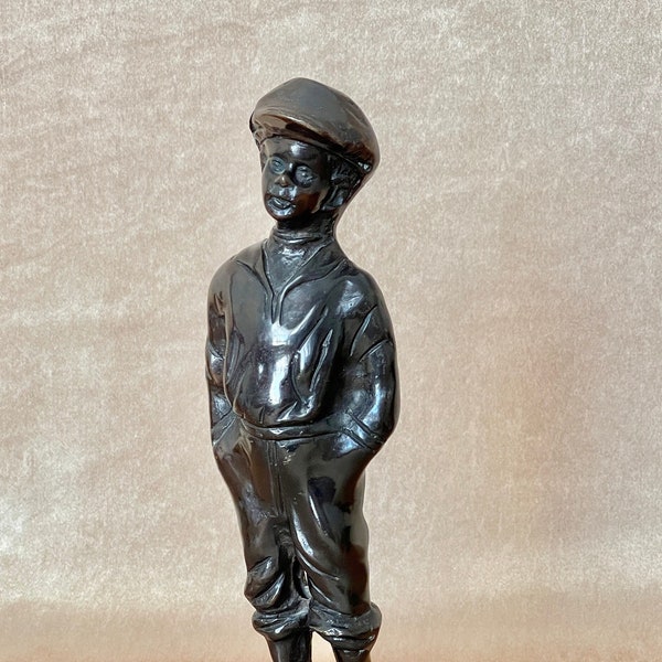 Bronze Statue of Boy - Etsy