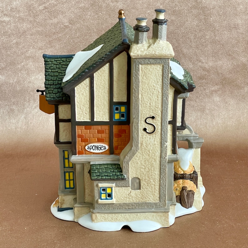 Dept 56 Dickens Village: Evan Hoyt Sponge Dealer Light up House - Etsy