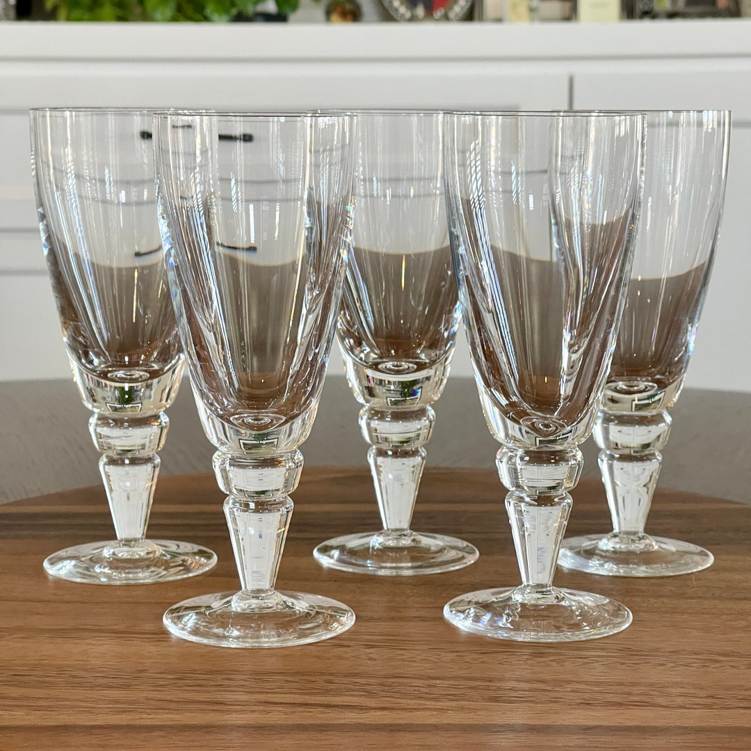 Five Vintage Rosenthal Crystal Cocktail Barware, Mid Century Rosenthal ...