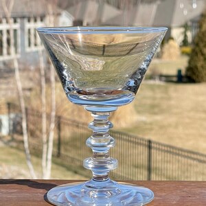 1940's Modern Design Champagne Cocktail Coupe Glasses, Vintage Rock ...