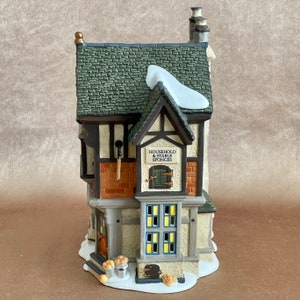 Dept 56 Dickens Village: Evan Hoyt Sponge Dealer Light up House - Etsy