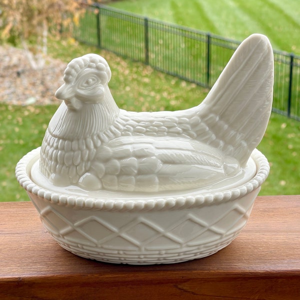 Colored Glass Chicken - Etsy