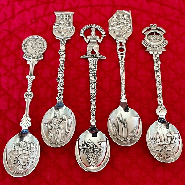 Christmas Spoons - Etsy