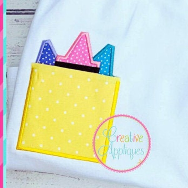 Pocket Applique - Etsy