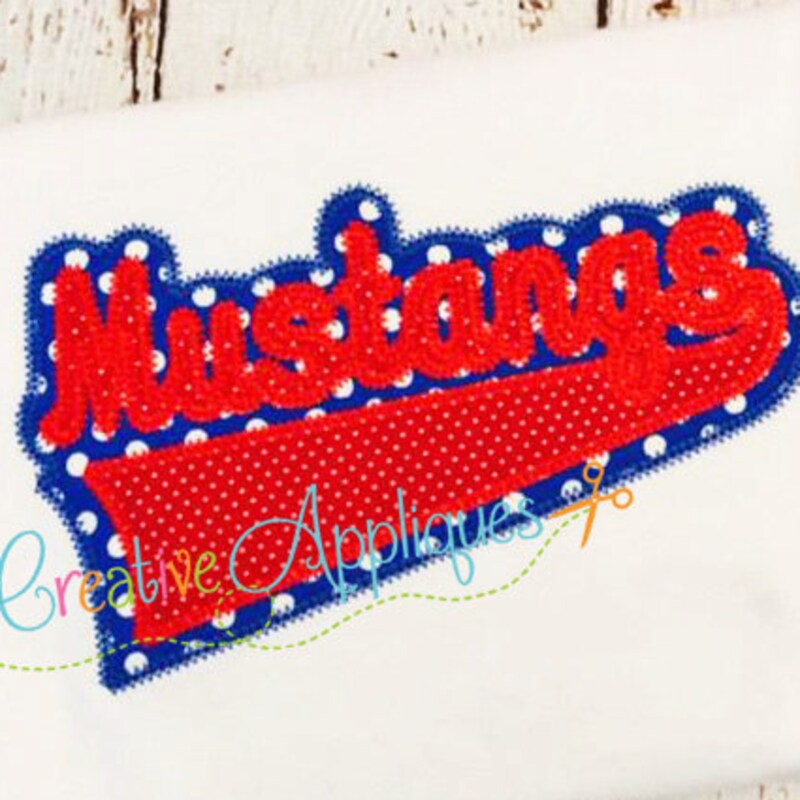 Mustang Embroidery - Etsy