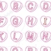 Candy Heart Applique Alphabet Letter Set A-Z Machine Embroidery Design ...