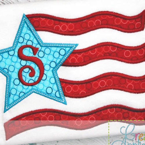 Split Star Applique Machine Embroidery Design 5 Sizes | Etsy
