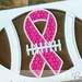 Football Awareness Support Ribbon Digital Machine Embroidery Applique ...