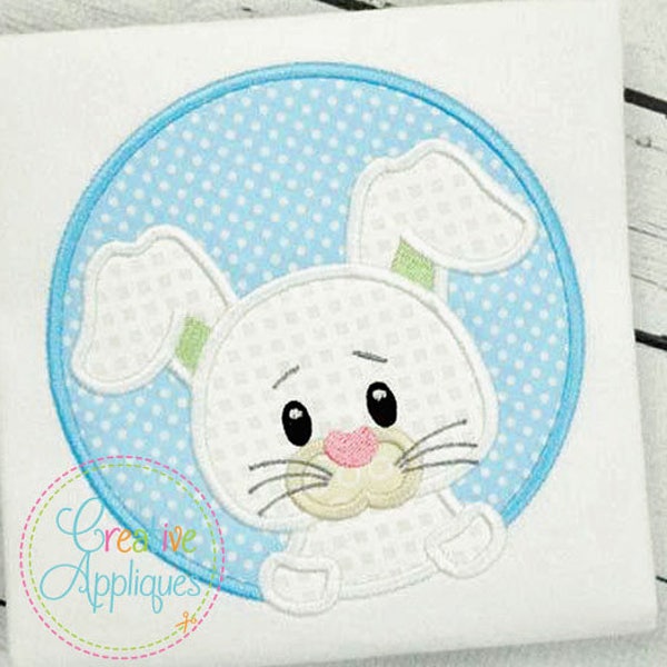 Rabbit Applique - Etsy