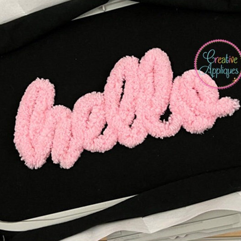 Faux Yarn Fonts - Etsy