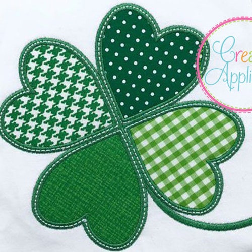 Clover Custom Machine Embroidery Design File - Etsy