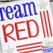 Republican Team Red Digital Machine Embroidery Design 5 Sizes, Red Team ...