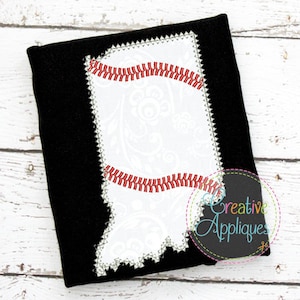 Indiana Baseball Softball Digital Machine Embroidery Applique Design 4 ...
