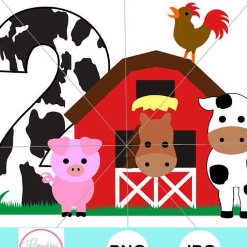 Farm Animal Doodle Letters Horse Alphabet Cow Alphabet PNG - Etsy