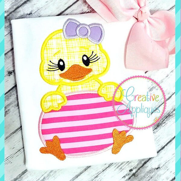 Chick Applique - Etsy