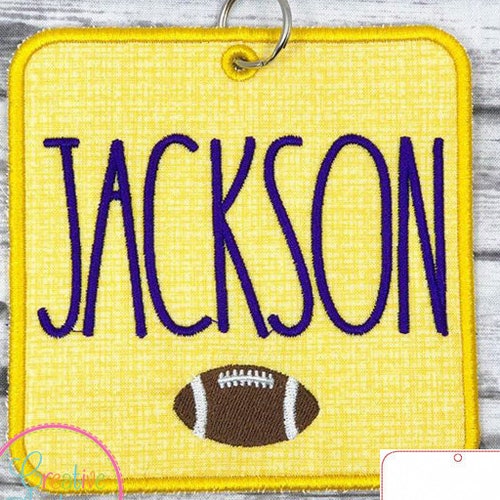 Circle Tag Label ITH in the Hoop Machine Embroidery Design 5 - Etsy