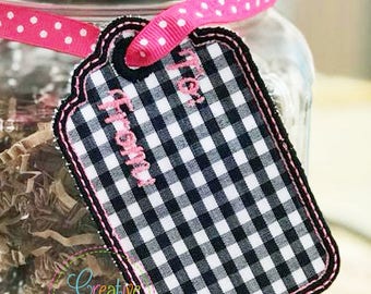 In the Hoop Label | Etsy