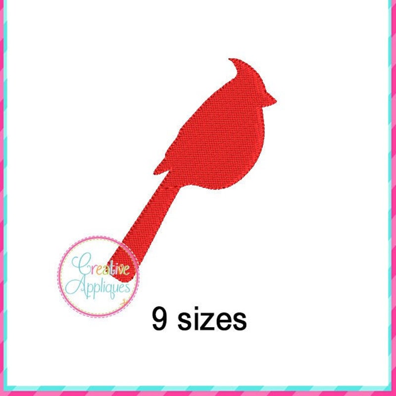 Cardinal Embroidery - Etsy