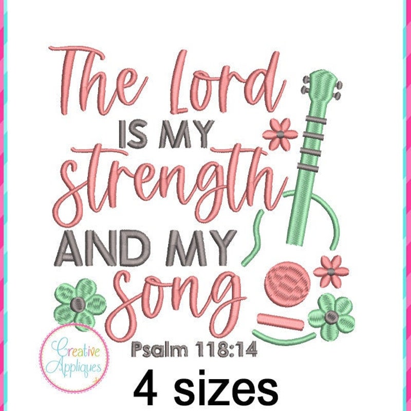 Bible Verse Hand Embroidery - Etsy