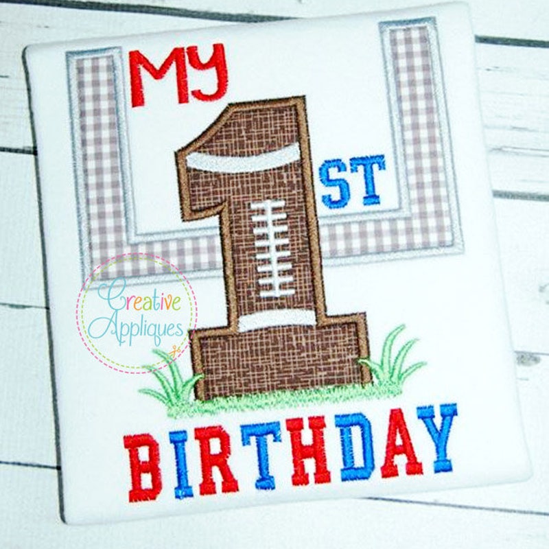 Football First Birthday - Etsy