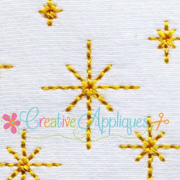 Star Embroidery - Etsy