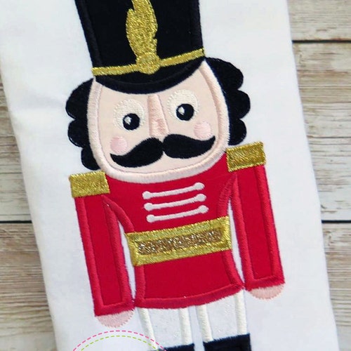 EXCLUSIVE Nutcracker Digital Machine Embroidery Applique - Etsy