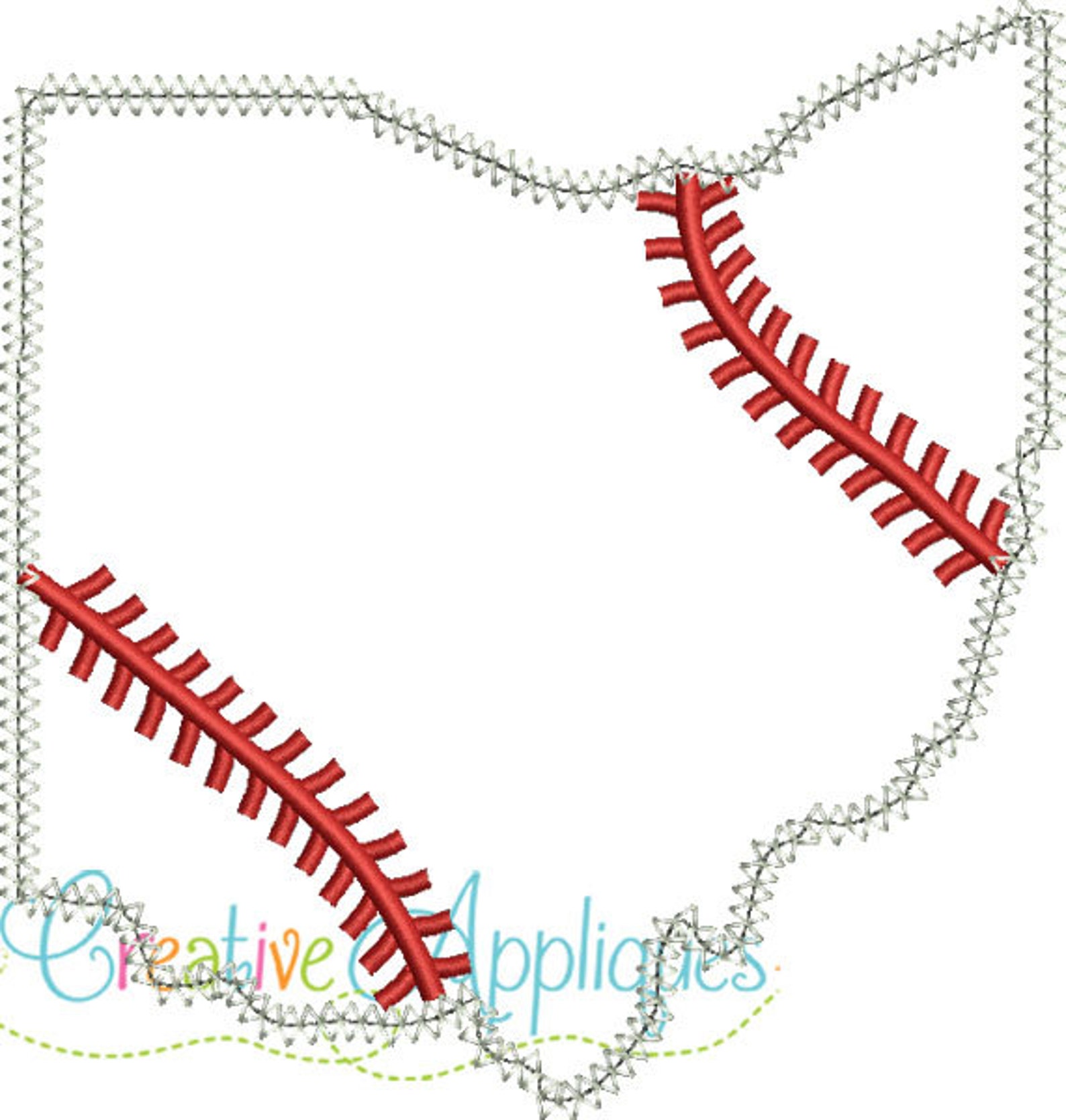 Ohio Baseball Softball Digital Machine Embroidery Applique Design 4 ...