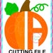 EXCLUSIVE SVG Eps DXF Pumpkin Alphabet Svg, Pumpkin Svg, Autumn Svg ...