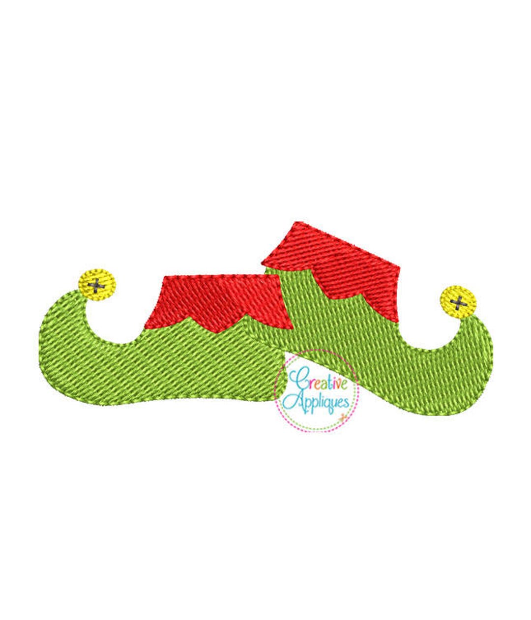 Elf Shoes Digital Machine Embroidery Design 4 Sizes, Elf Shoes ...