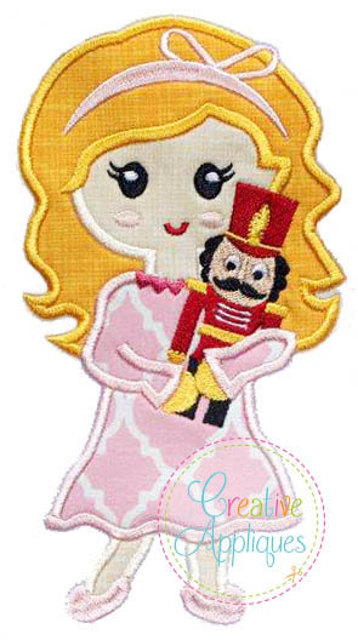 EXCLUSIVE Nutcracker Set Digital Machine Embroidery Applique Design 6 ...