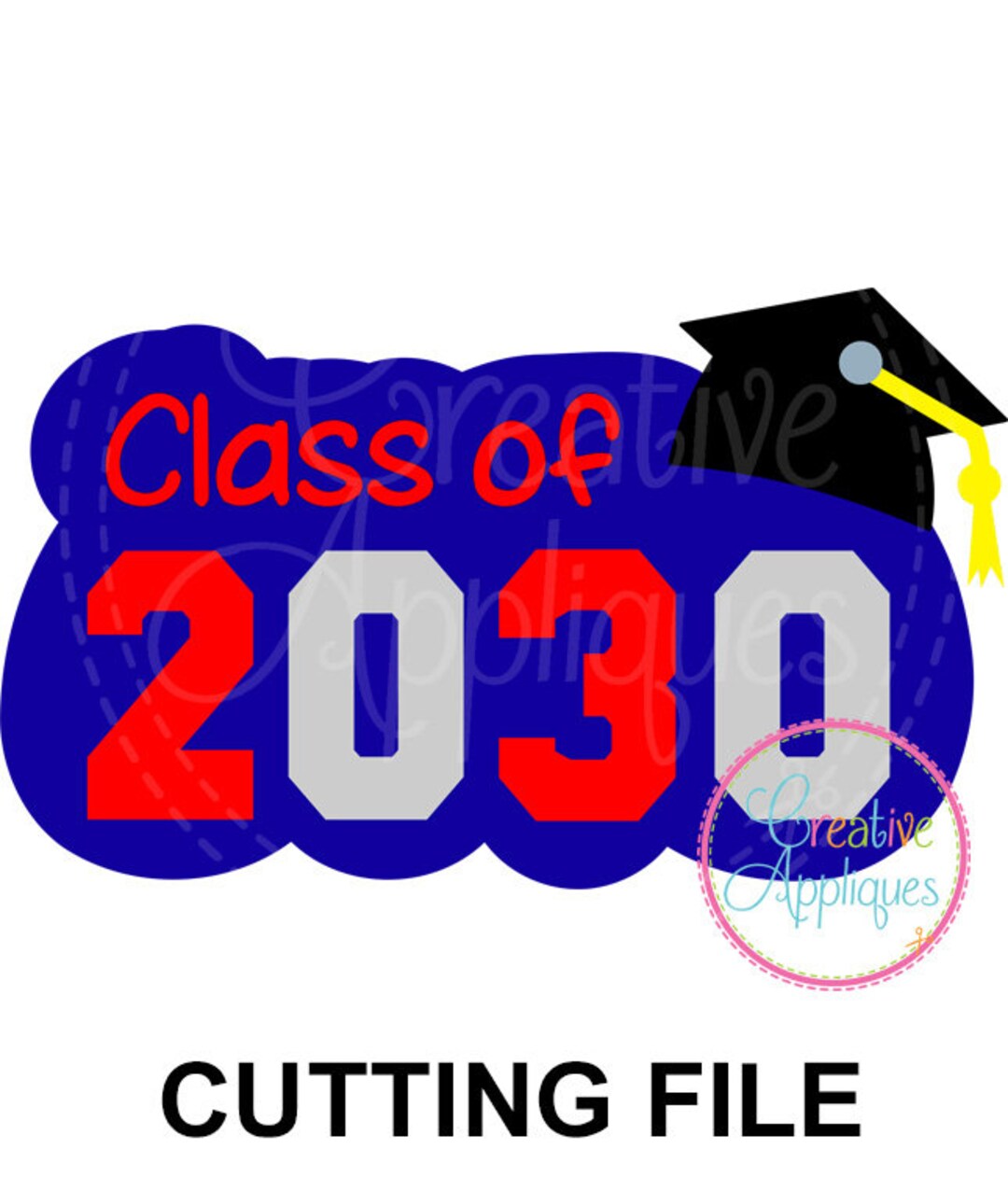 Graduating Class of 2030 SVG Cutting File, School Svg, Graduation Svg ...