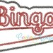 Bingo Digital Machine Embroidery Applique Design 6 Sizes, Bingo ...