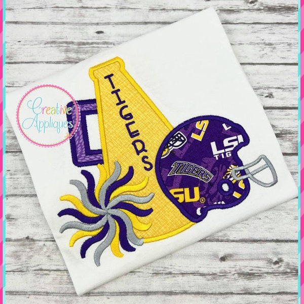 Football Applique - Etsy