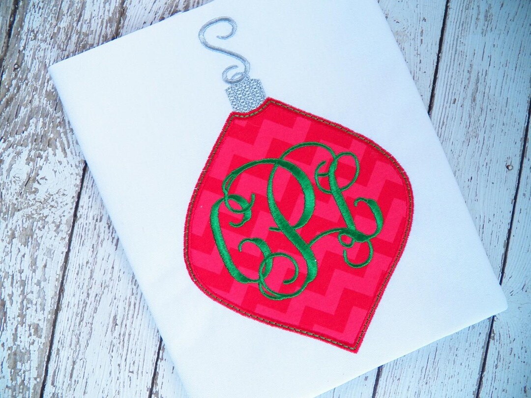 Ornament Applique Machine Embroidery Design, Machine Applique ...