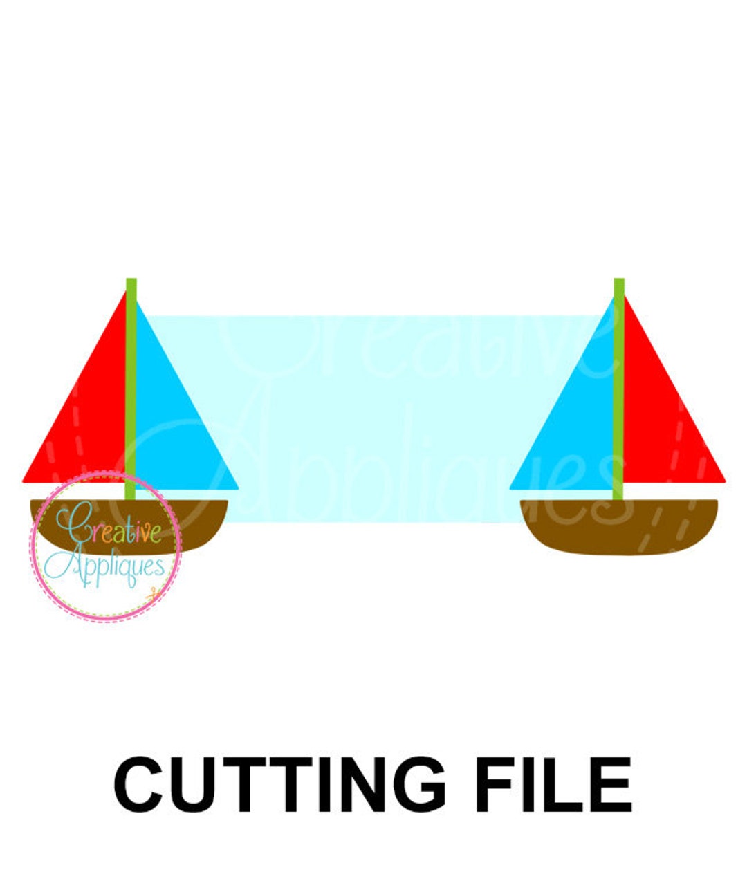 Sailboat Frame SVG Cutting File, Sailboat Frame Svg, Sailboat Frame Cut ...